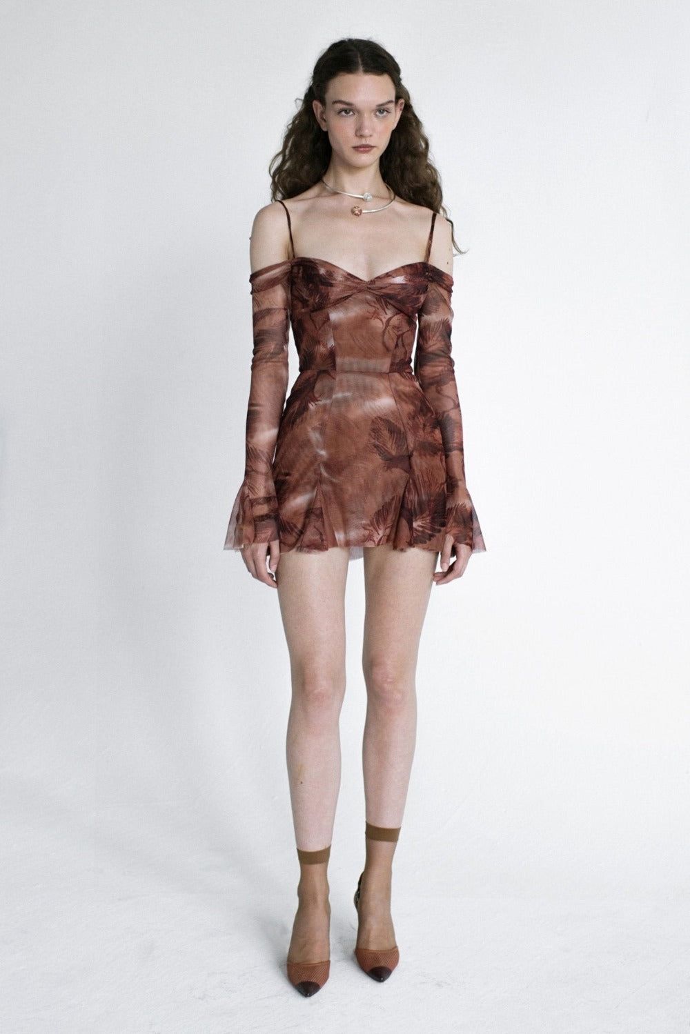 FIRED AMBER DRESS – MARINA EEЯRIE